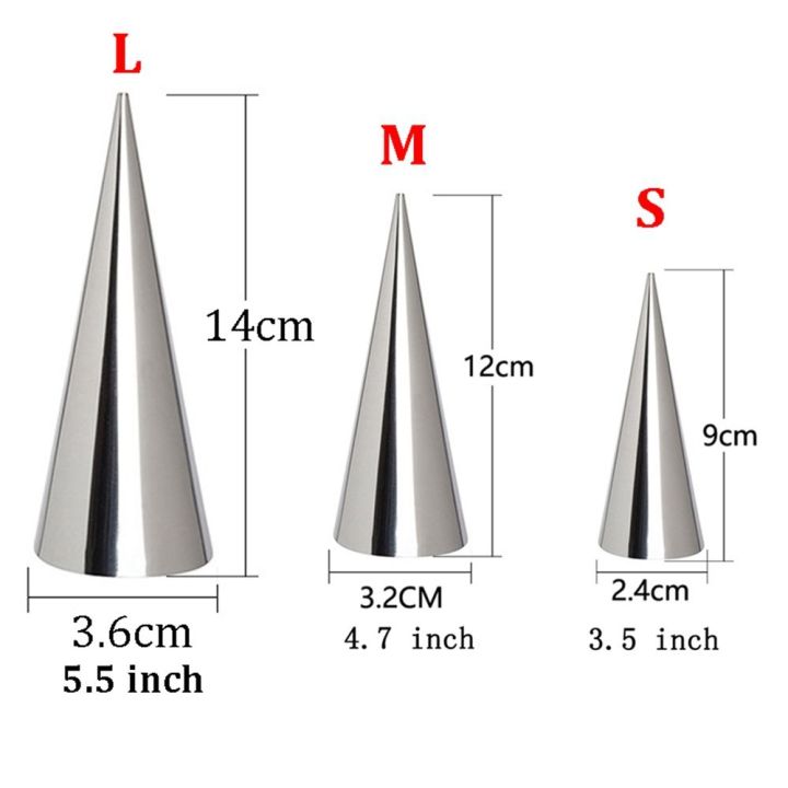 croissant cone bread pastry roll cream puff bakeware waffle cone mold ...