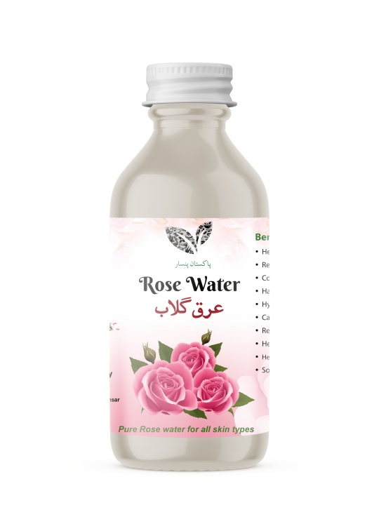 Rose Water (250 ml)- Arq e Gulab - عرق گلاب – Pakistan Pansar – Organic ...