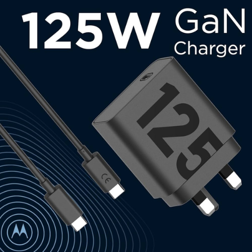 Super Fast Charger 125 Watt | Motorolla TurboPower 125W GaN Tech | PD ...