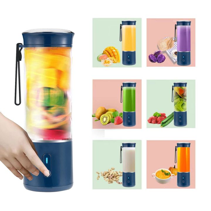 Portable Blender Cup,Electric USB Juicer Blender,Mini Blender Portable ...