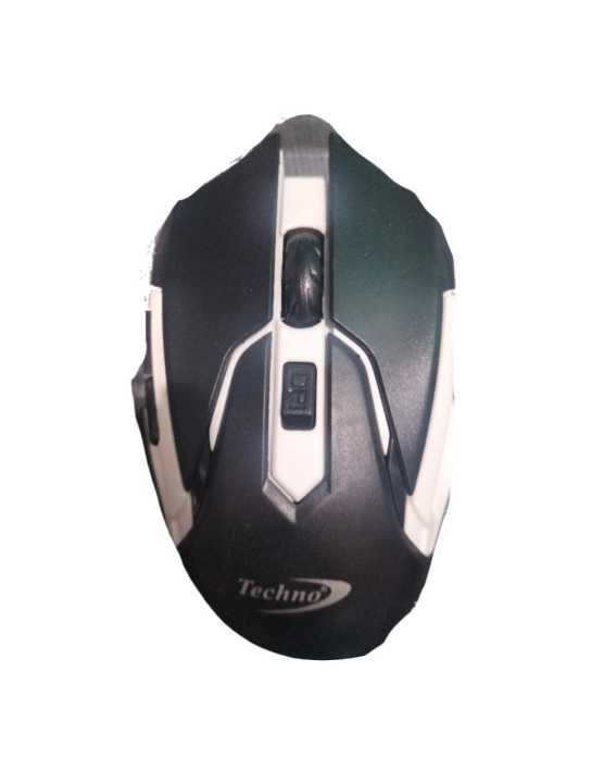 Techno Wireless Mouse 2.4G Wireless Gaming Optical Mouse With USB ...