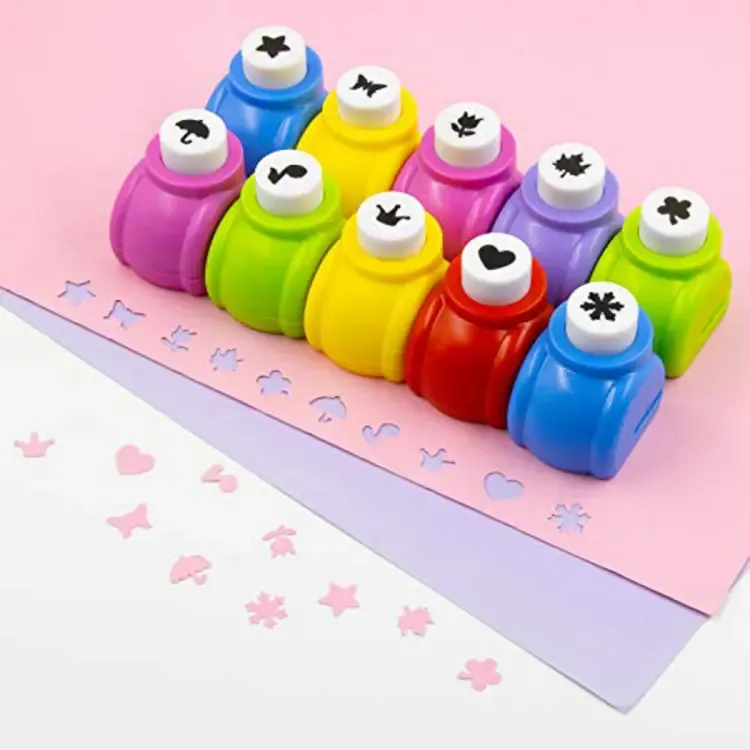 Mini Paper Punch - Mini DIY Assorted Paper Punching Machines Crafts ...