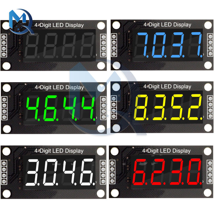 TM1637 0.36 0.36 Inch 7 Segments Digital Display Tube 4-Digit LED ...