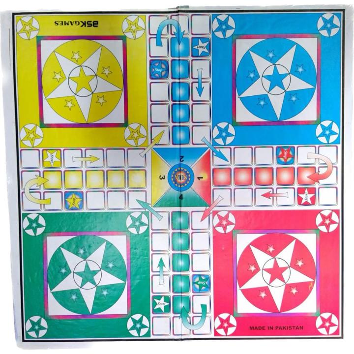 2 in 1 Large LUDO - BOARD GAME | Daraz.pk