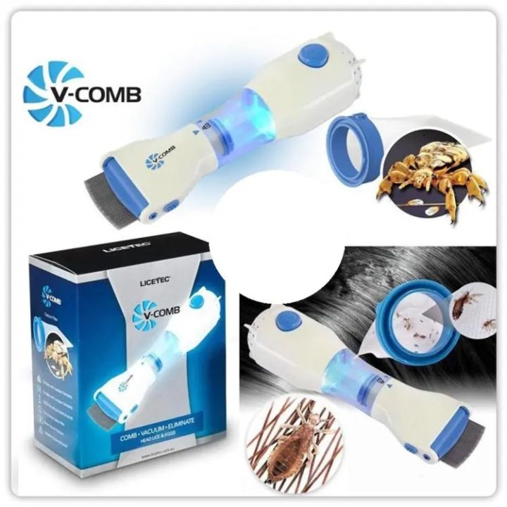Imported V Comb Head Lice Machine With Filter V Comb Head Lice ...