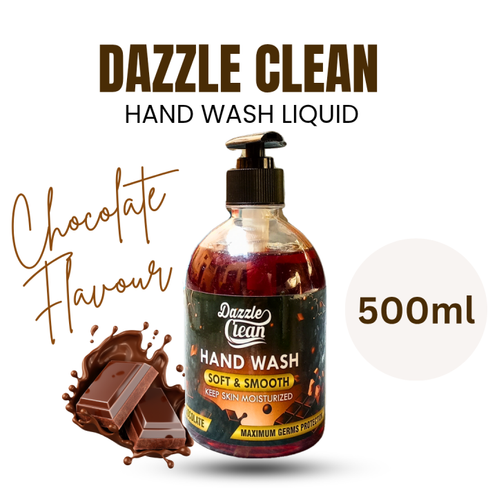 Dazzle Clean Handwash Liquid | Anti-Bacterial | 500ml | Daraz.pk
