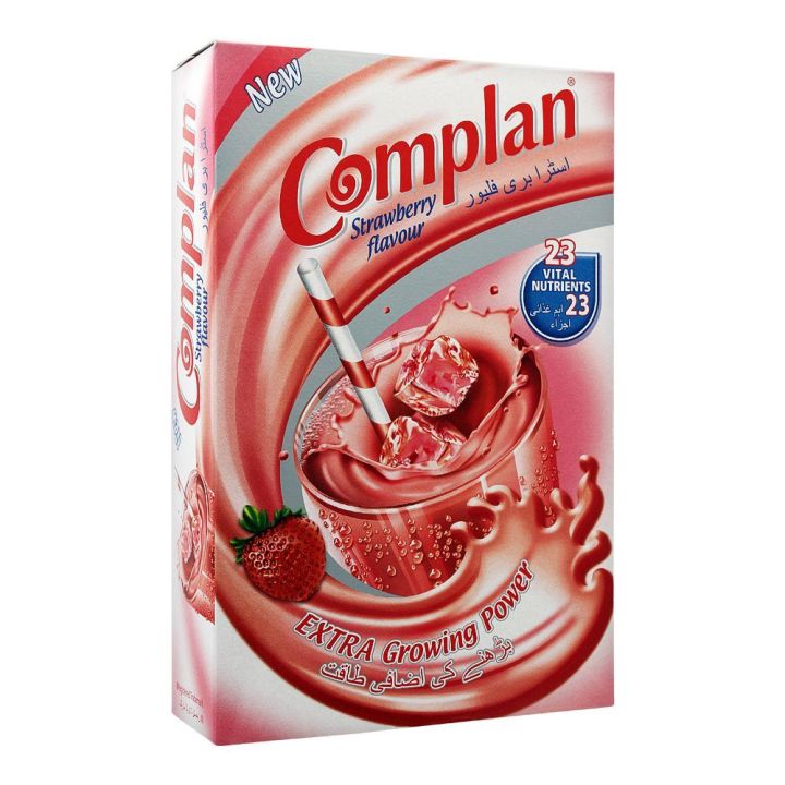 "COMPLAN Strawberry Nutrition Powder – 200gm | Delicious Strawberry ...