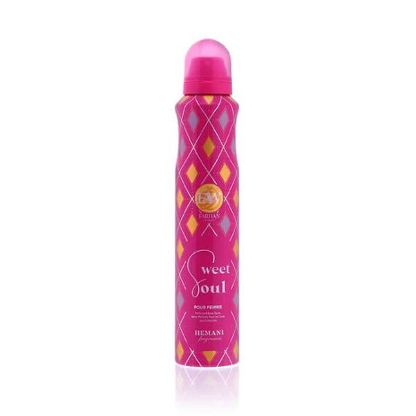 HEMANI FARHAN SWEET SOUL BODY SPRAY 200ML | Daraz.pk