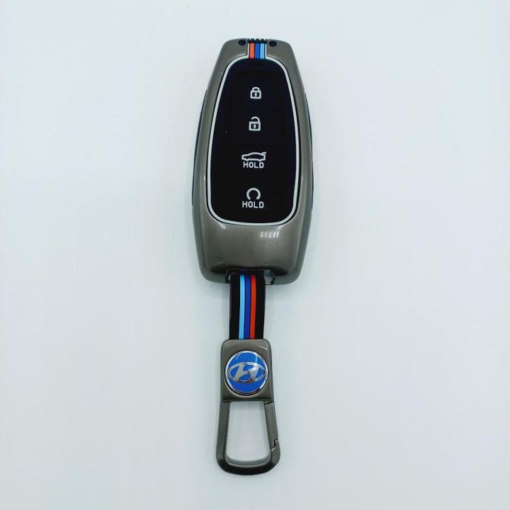 Ally Metal Car Key Cover For Hyundai Sonata | Daraz.pk