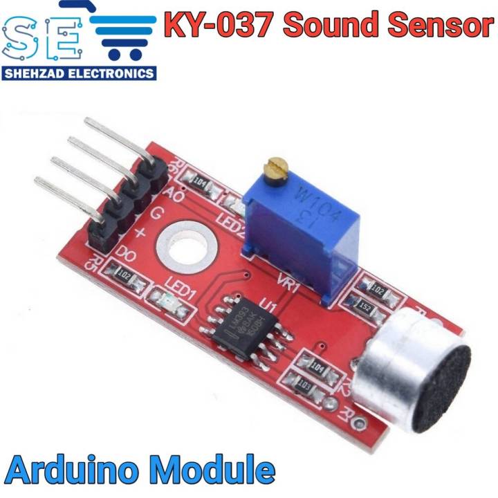 High Sensitivity Sound Microphone Sensor Detection Module For AVR PIC ...