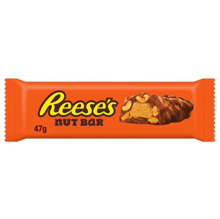 Reese’s Nut Bar 47g - Perfect Blend Of Peanut Butter, Nuts & Crunch ...
