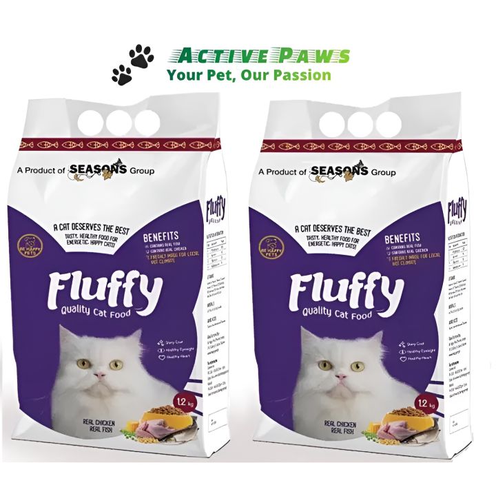 Fluffy Cat Food 1.2Kg Pack Of 2 | Daraz.pk
