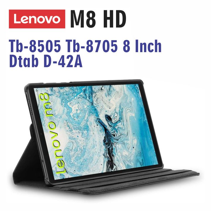 Lenovo M8 HD 8 inch Book Cover Tb-8505 Tb-8705 Tab Case D-42A | Daraz.pk