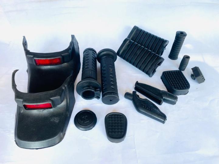 Honda CD 70 Complete Rubber Parts Kit | Foot Rest, Kick Rubber, Gear ...