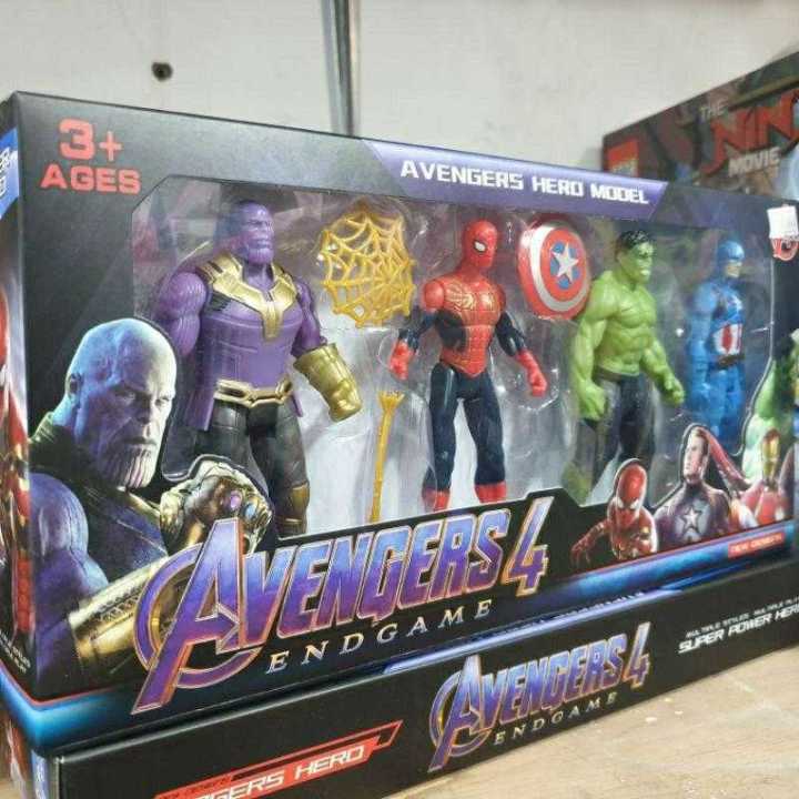 Avengers Endgame 4 PC Figure Set For Kids | Daraz.pk