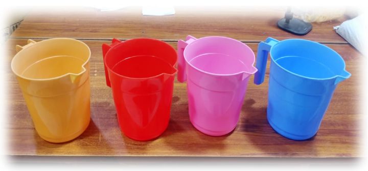 1 Pc Plastic Donga / Mug / Bath Mugga / Pure Plastic Bath Bucket Mug ...