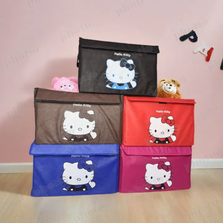 Pack of 5 Hello Kitty Panda Storage Box Foldable Organizer Box For ...