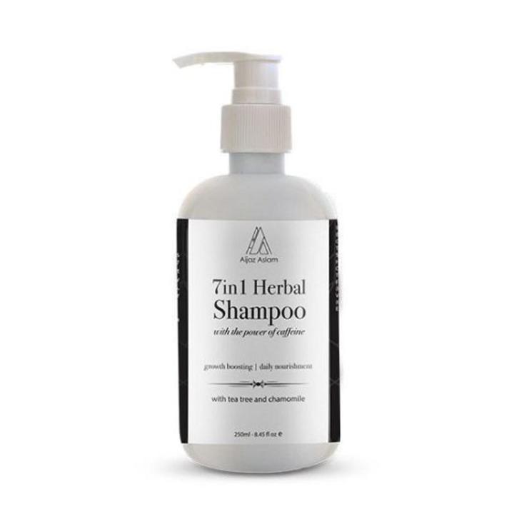𝗛𝗘𝗠𝗔𝗡𝗜 𝗔𝗜𝗝𝗔𝗭.𝗔 - HERBAL SHAMPOO 7IN1-250ML | Daraz.pk