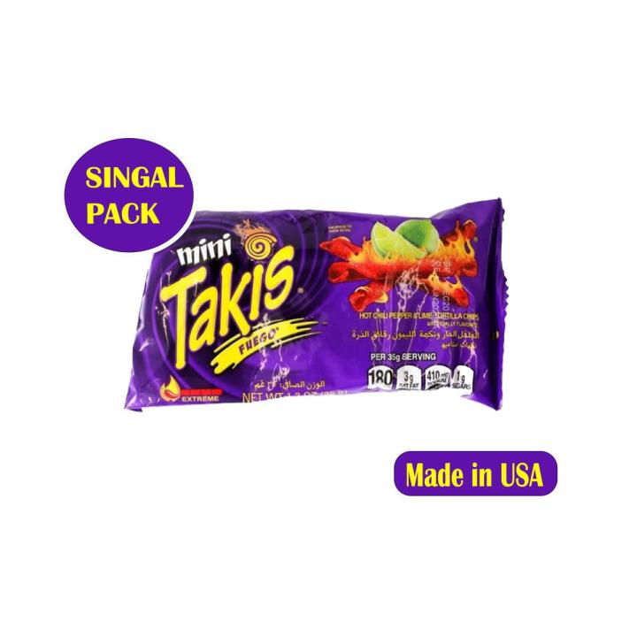 Takis | Takis Chips | Fuego Chips | Snacks (Imported) Snacks 35g, 1 ...