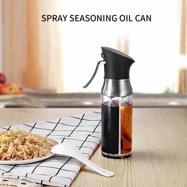 Oil Bottle Dust-proof Seasoning Sprayer Adjustable Soy Sauce Vinegar ...