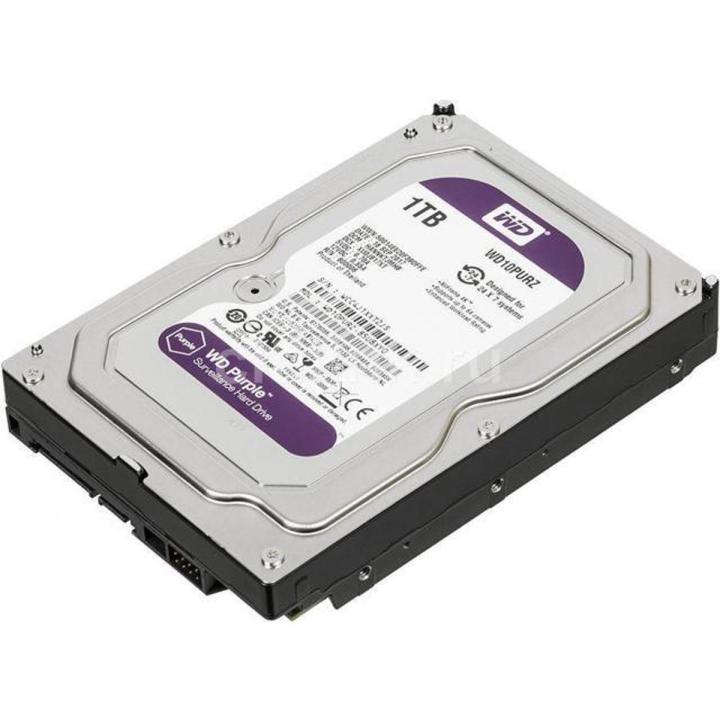 WD Hard Drive 1 TB Purple 24/7 Reliability for DVR and Personal Desktop Use 6mb Cache Made In ...