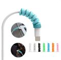 Pack of 08 Silicon USB Cable Protector Charger Wire Saver 4 Pieces ...