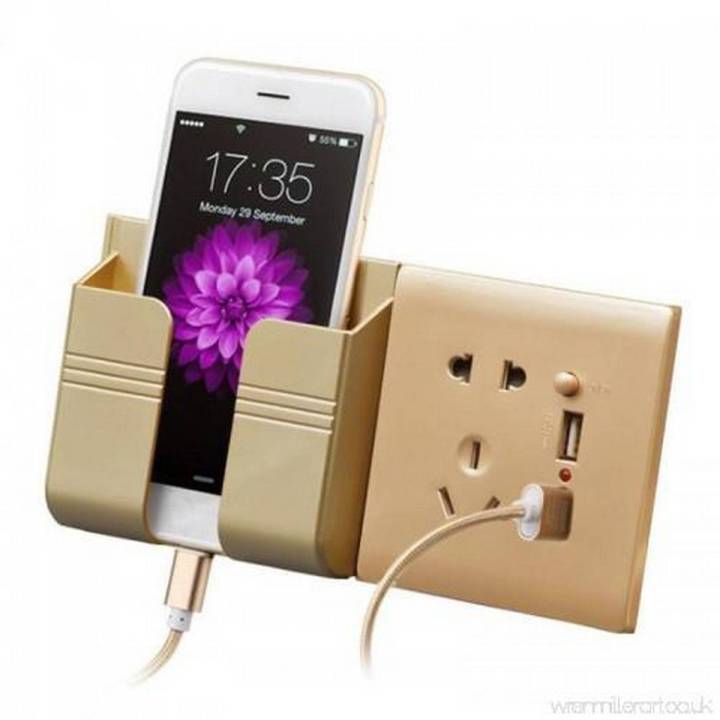 Single Wall Mounted Mobile Phone Holder Stand | Daraz.pk