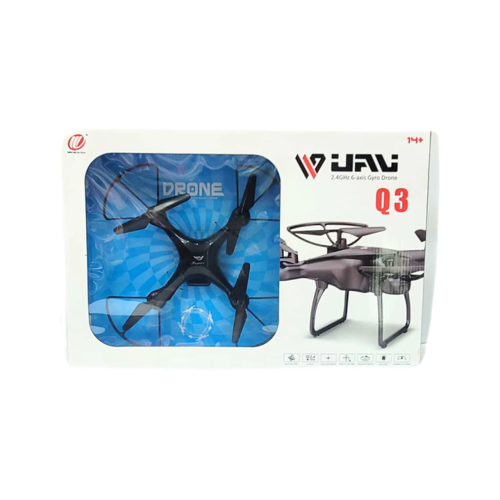 AeroGlide Q3 Pro Smart Navigation Drone with 5G Signal Relay, Ultra-HD ...