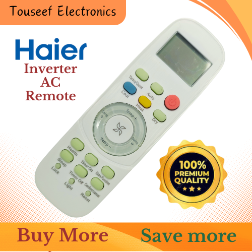 HAIER DC Inverter AC Remote Control | Daraz.pk