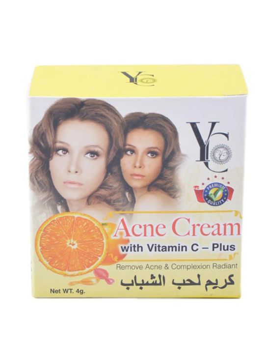 YC Vitamin C Plus Acne Cream 4g | Daraz.pk