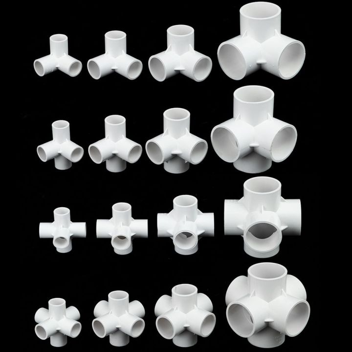 Pipe Fittings Stereoscopic 3 WAY 4 WAY 5 WAY 6WAY Connector Water Pipe ...