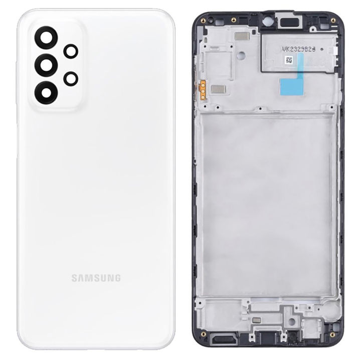 Samsung Galaxy A23 4G Middle Frame Housing with Power Volume Buttons ...