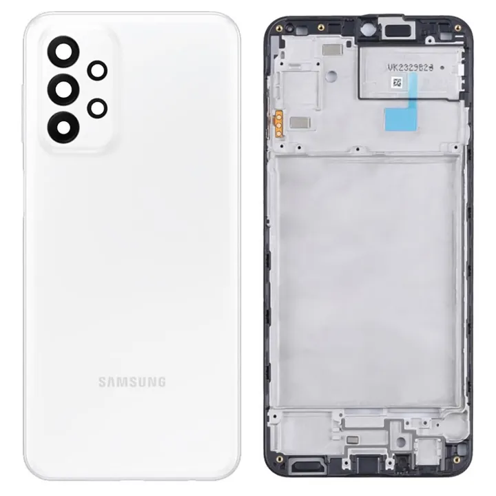 Samsung Galaxy A23 4G Middle Frame Housing with Power Volume Buttons ...