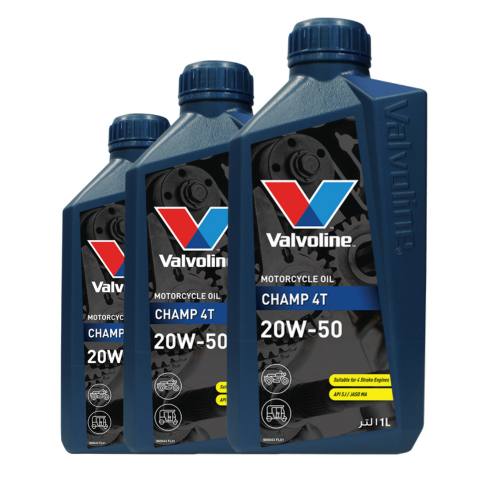 Aramco Valvoline Premium Motorcycle Engine Oil – Suitable for 70cc ...