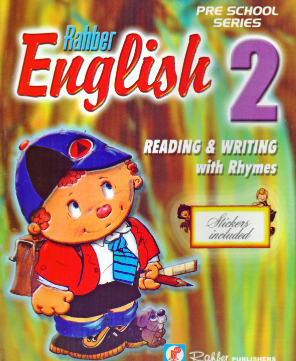 rahber english reading and writing with rhymes and sticker activity 2 ...