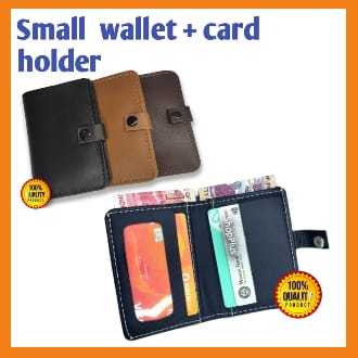 Slim Card Holder Mini Small Wallet For Men & Boy Lightweight Minimalist ...