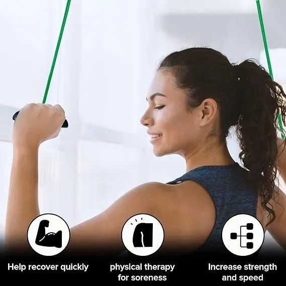 Shoulder Pulley Over The Door Physical Therapy System, Therapy Exercise ...