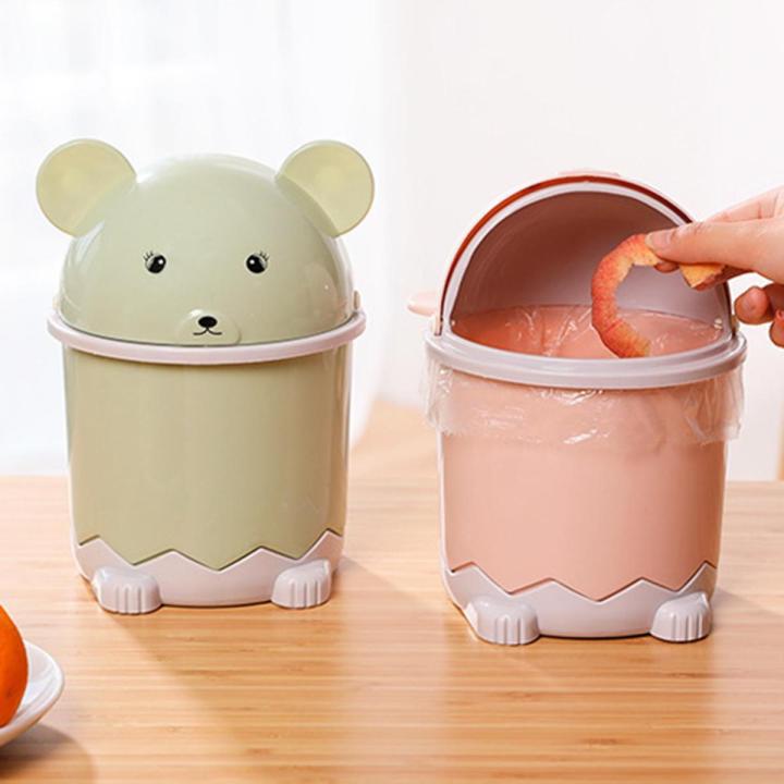 Childrenworld Table Dustbin Cartoon Mini Desktop Waste Bin | Daraz.pk