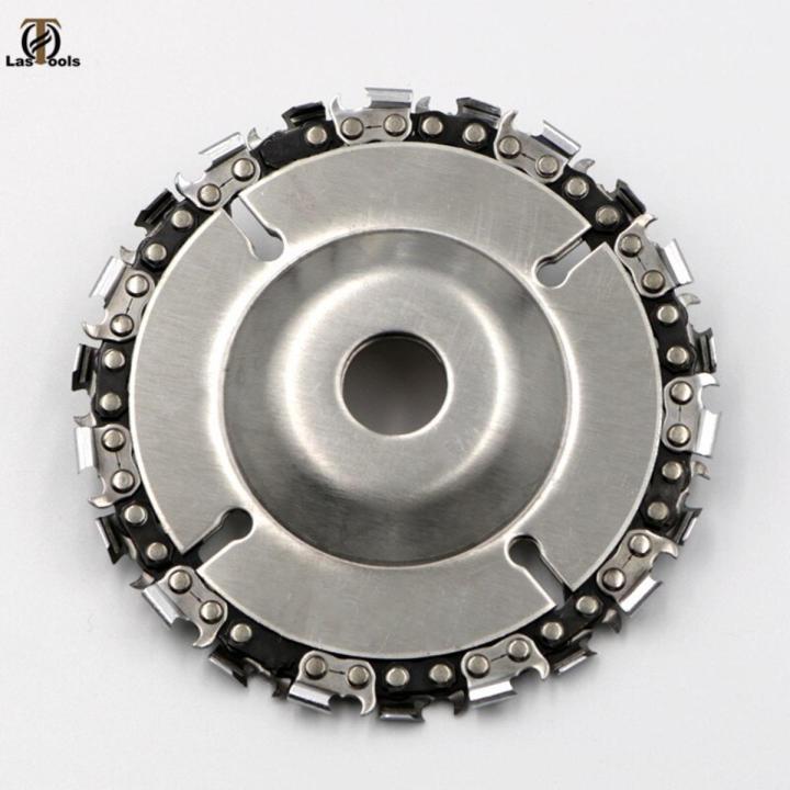 4 Inch Grinder Disc and Chain 22 Tooth Fine Cut Chain Set For 100/115 ...