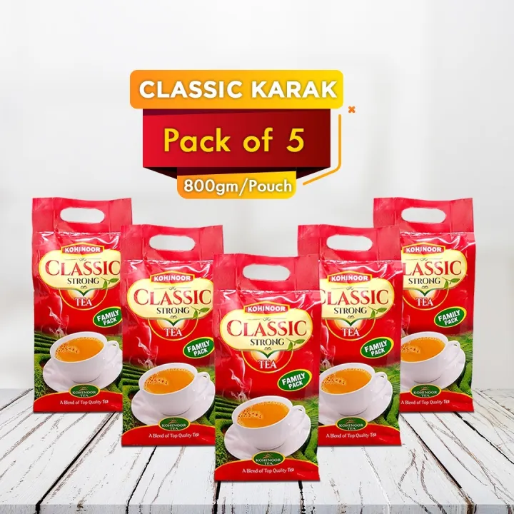 Classic Karak Tea Carton | 5 pieces | 800 GM Each | Daraz.pk