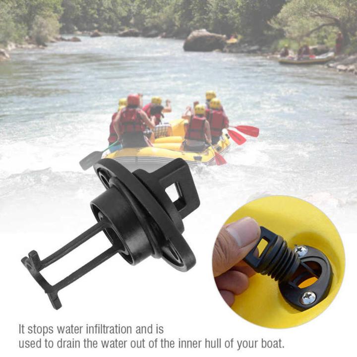 Drain Plug Kit Stopper Bung Screw for Dinghy Kayak Canoes Boat PVC ...