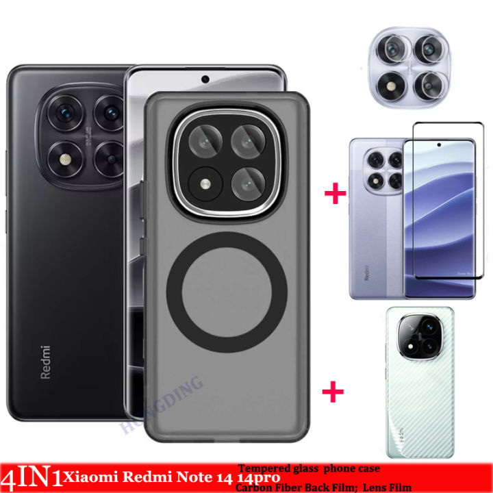 4-in-1 NEW For Xiaomi Redmi Note 14 5G/Redmi Note 14pro 5G/Redmi Note ...