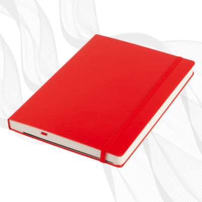 A5 Red Note Book Dairy | Premium Quality with Soft Cover Finish ...