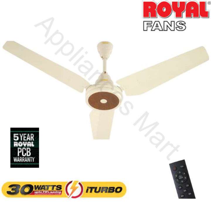 Royal Fans Ceiling Fans Inverter Fans RL-050 Model 56 Inch Copper ...