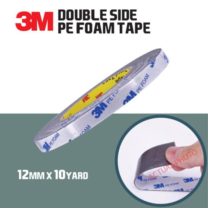 3M DOUBLE SIDED PE FOAM TAPE (10 YARD) | Daraz.pk