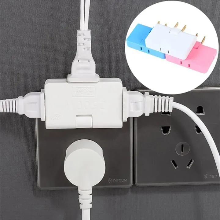 HMT Rotatable Socket Converter 2500W One In Three 180 Degree Extension ...