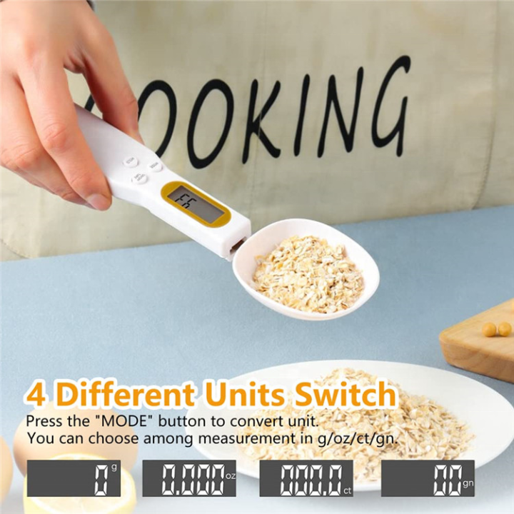 Digital Measuring Spoon Scale 500g/0.1g – Accurate Kitchen Scale for ...