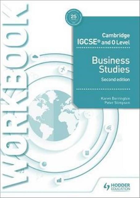 Cambridge IGCSE and O Level Business Studies Workbook 2nd Edition | Daraz.pk