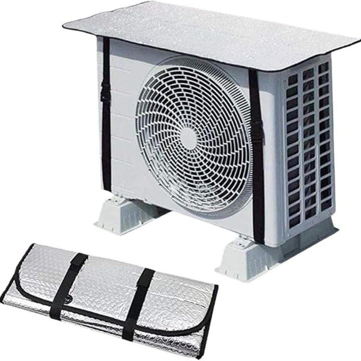 Air Conditioners Outdoor Unit Cover Heat Insulation Film Protection ...