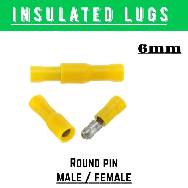 Round Male Female Insulated lugs, thimble, control thimbles, Cable lugs ...